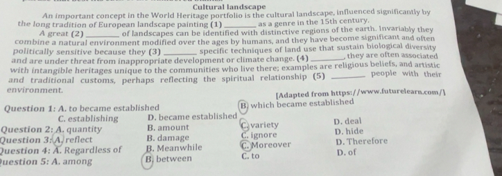 Giải quyết:Cultural landscape An important concept in the World ...