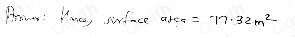 Solved: A rectangular wooden box is 5.3 m by 3.6 m by 2. 2 m. What is ...