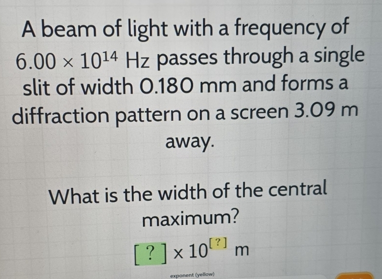 Solved: A beam of light with a frequency of 6.00* 10^(14)Hz passes ...