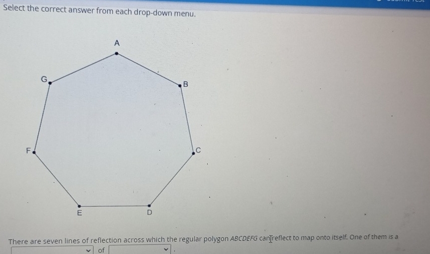 Solved: Select the correct answer from each drop-down menu. There are ...