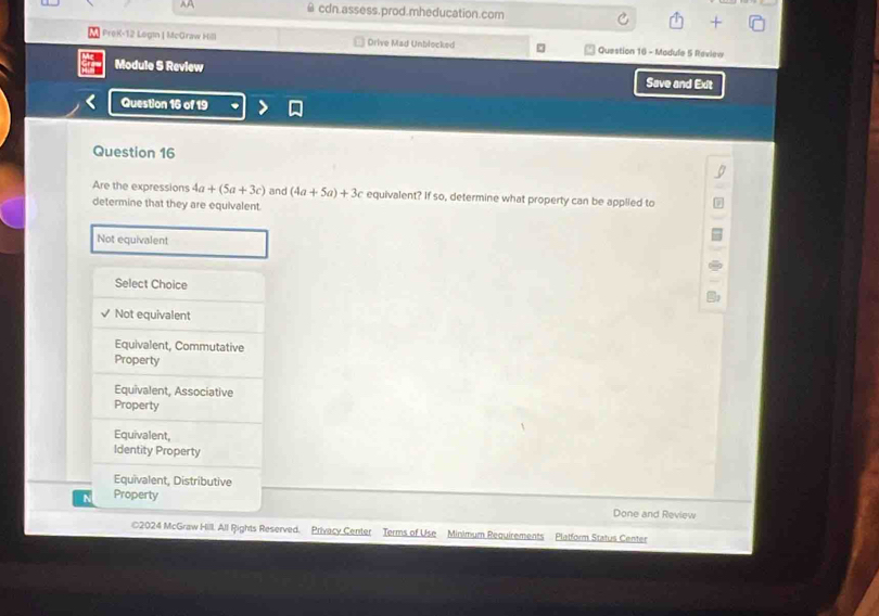 Solved: AF cdn.assess.prod.mheducation.com PreK-12 Legin | McGraw Hill ...