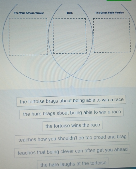 Solved: the tortoise brags about being able to win a race the hare ...