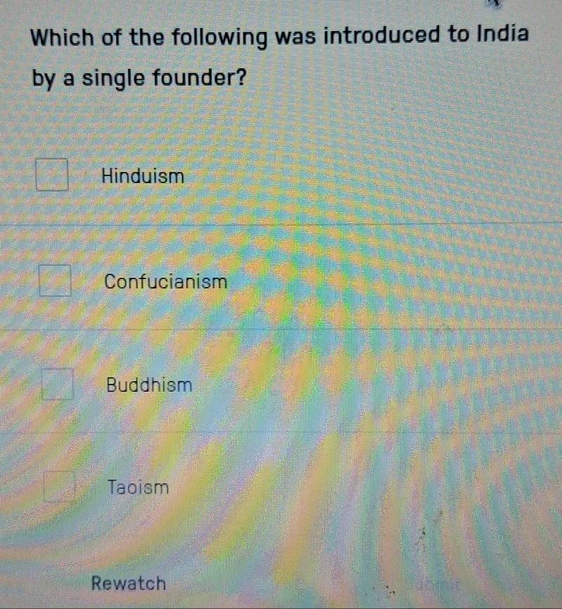 Solved: Which of the following was introduced to India by a single ...