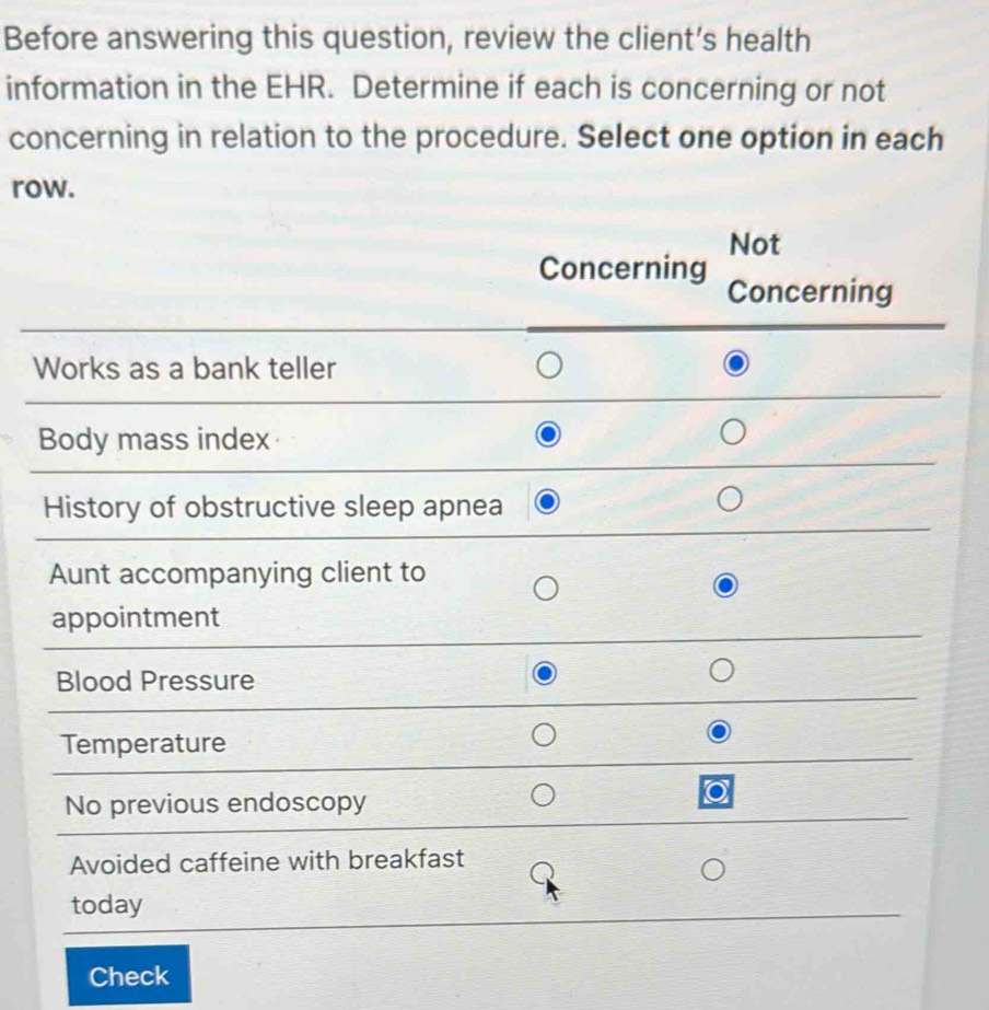Solved: Before answering this question, review the client’s health ...