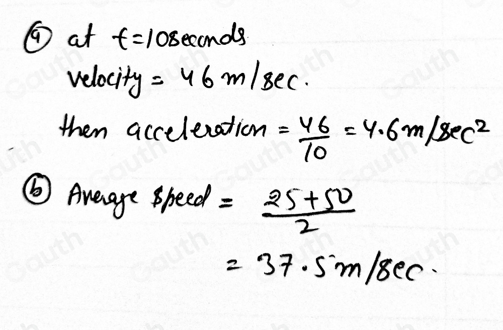 Solved: Jeremy analyses one of his parachute jumps He draws a graph ...