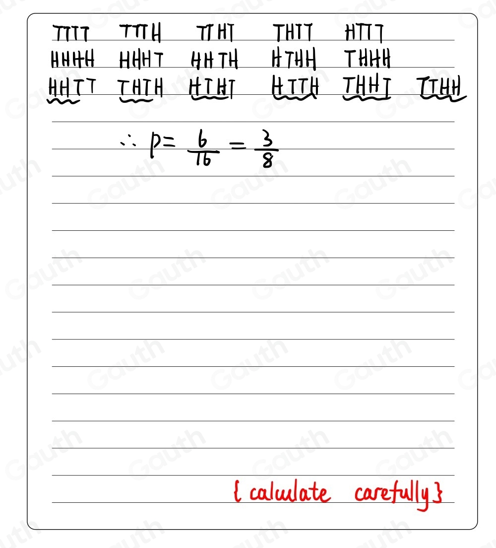 Solved: Roxanne tosses four fair coins at the same time. The sample ...