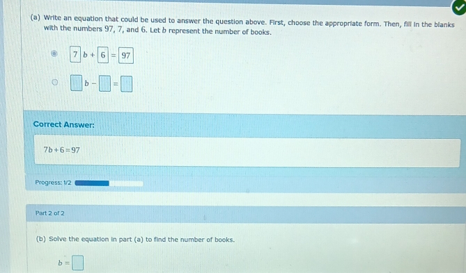 Solved: Write an equation that could be used to answer the question ...