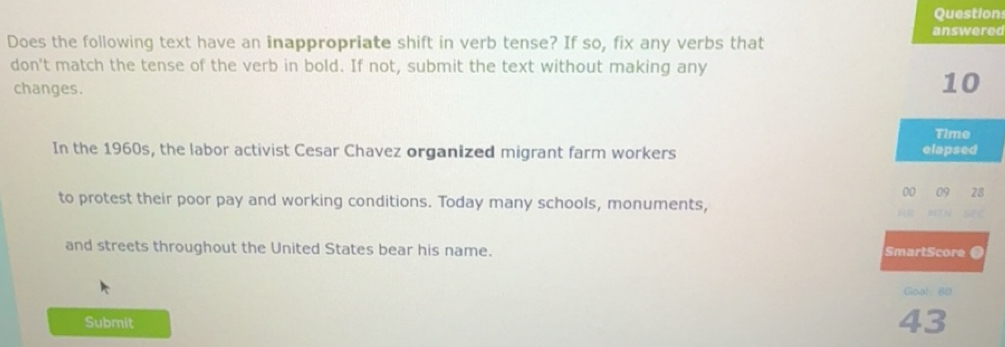 Solved: Question answered Does the following text have an inappropriate ...