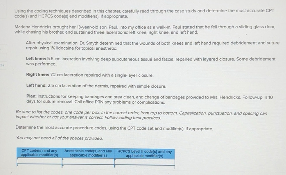 Solved: Using the coding techniques described in this chapter ...