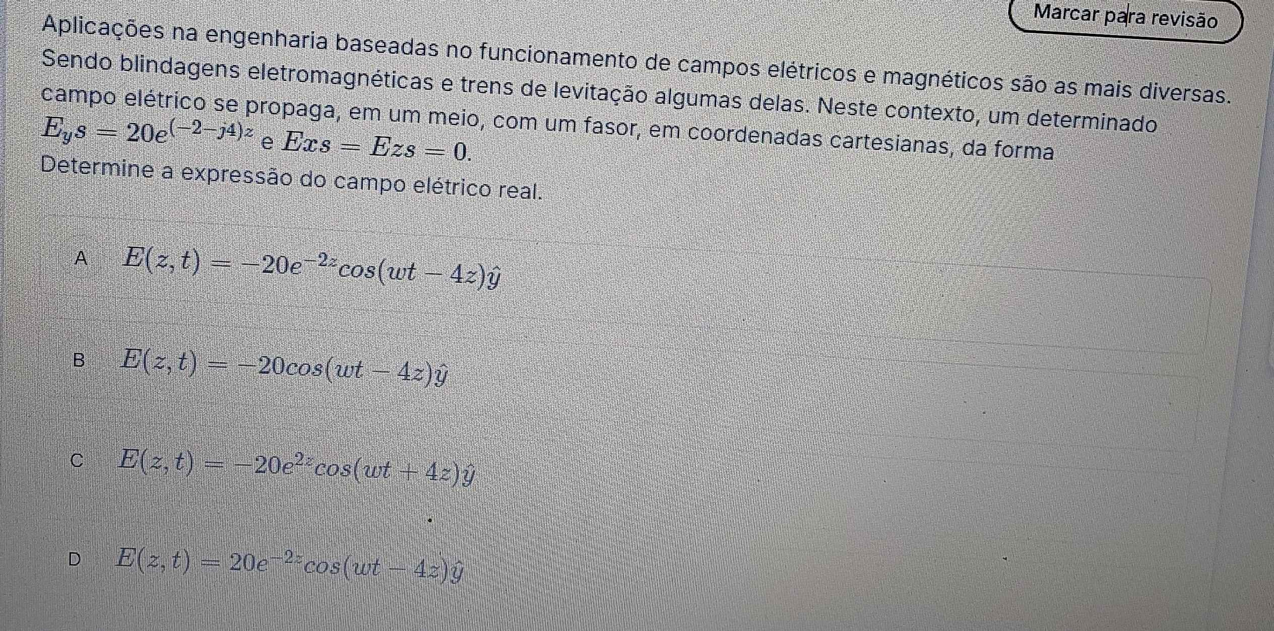 Resolvido:Marcar para revisão Aplicações na engenharia baseadas no ...