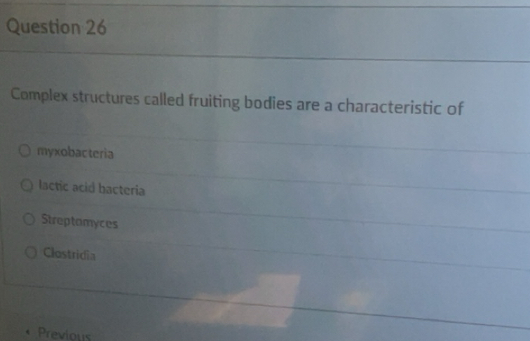 Solved: Complex structures called fruiting bodies are a characteristic ...