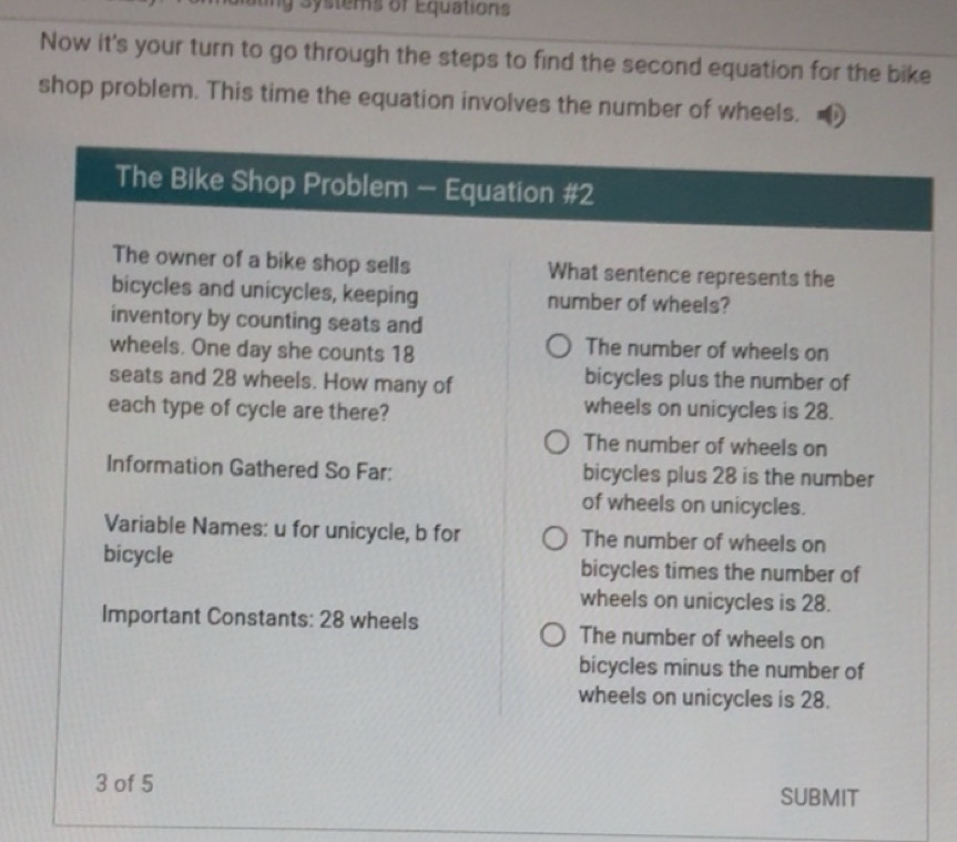Solved: ng Sstems of Equations Now it's your turn to go through the ...