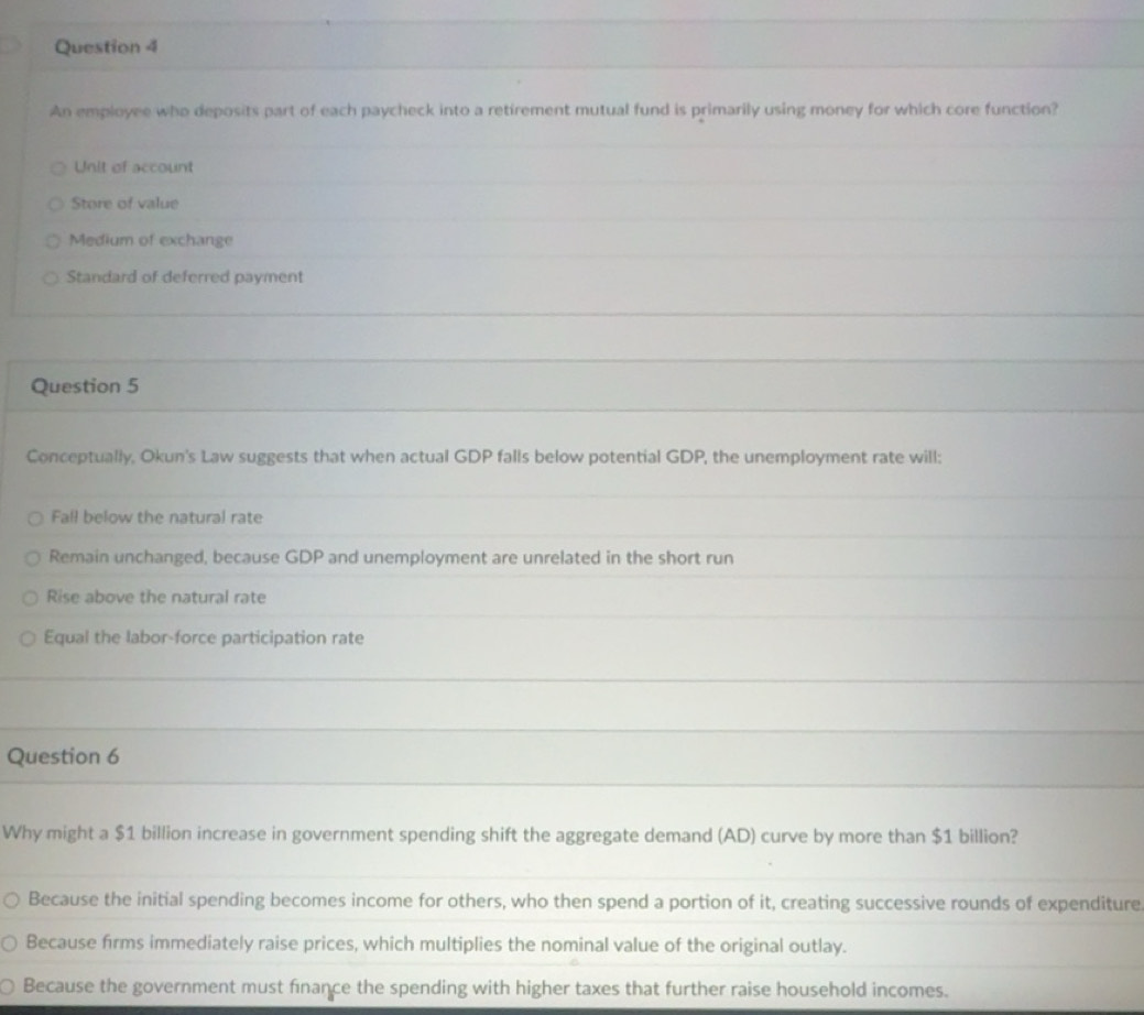 Solved: An employee who deposits part of each paycheck into a ...