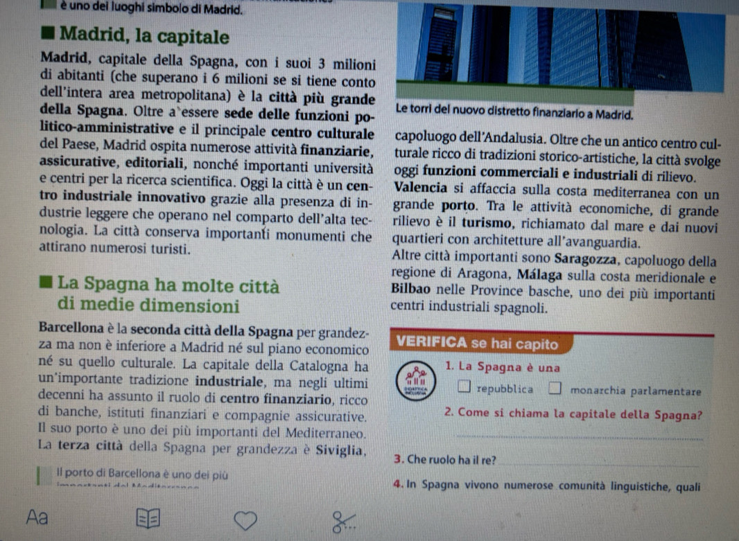 Risolto:è uno dei luoghi simbolo di Madrid. Madrid, la capitale Madrid ...
