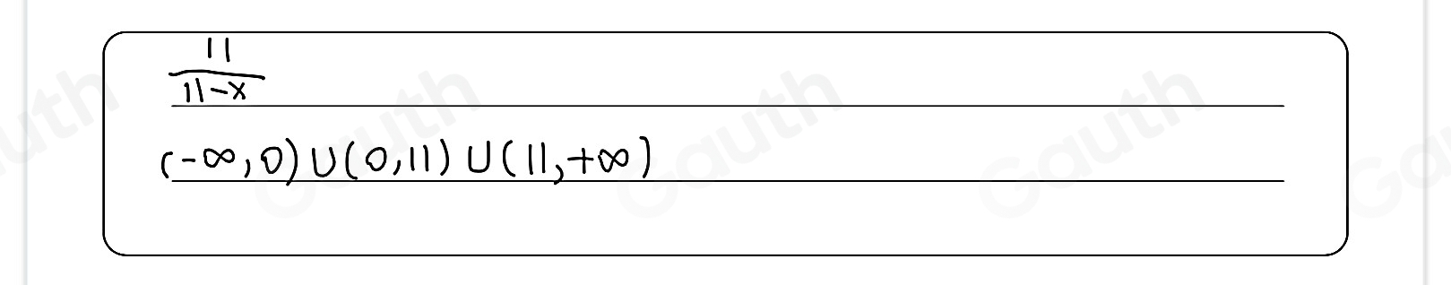 Solved: For the functions f(x)= x/x-1 and g(x)= 11/x , find the ...