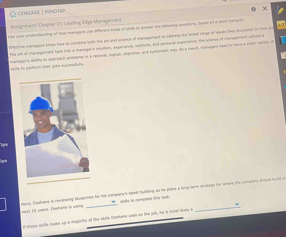 Solved: CENGAGE MINDTAP Assignment: Chapter 01: Leading Edge Management ...