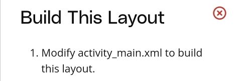 Solved: Build This Layout a 1. Modify activity_main.xml to build this layout. [Others]