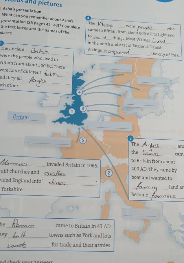 Gelöst:olus and pictures Asha’s presentation What can you remember ...