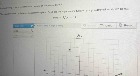 Solved: Use the drawing tool(s) to form the correct answer on the ...