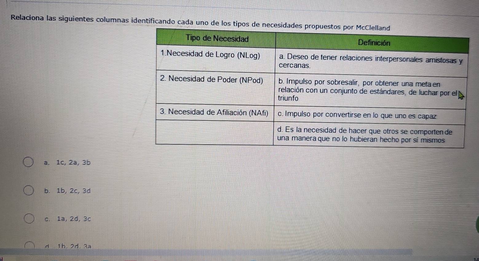 Resuelto:Relaciona las siguientes columnas identificando cada uno de ...