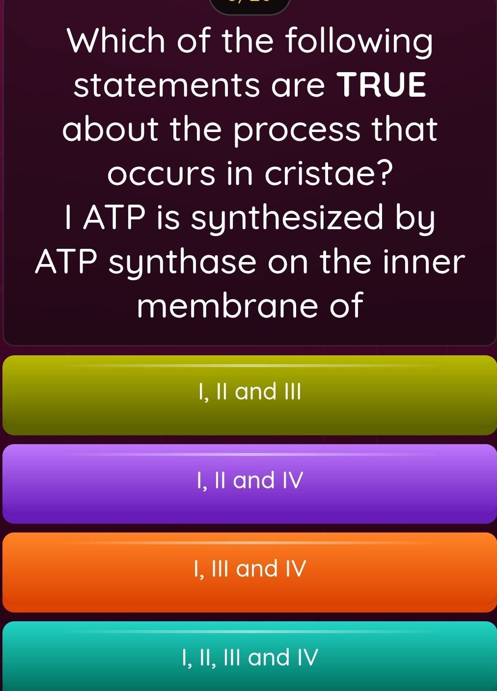 Selesai:Which of the following statements are TRUE about the process ...