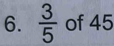 Solved: 3/5 of 45 [Math]