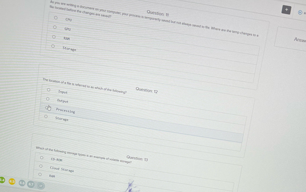 Solved: + file located before the changes are saved? Question: 11 As ...
