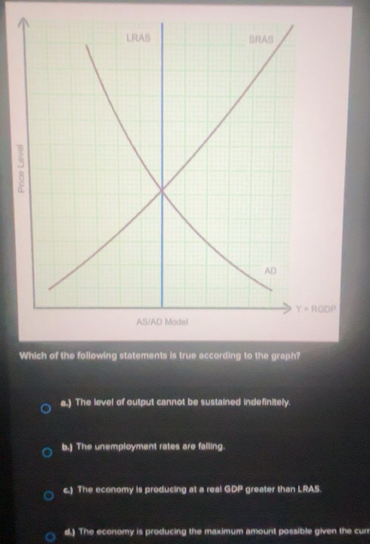 Solved: Which of the following statements is true according to the ...