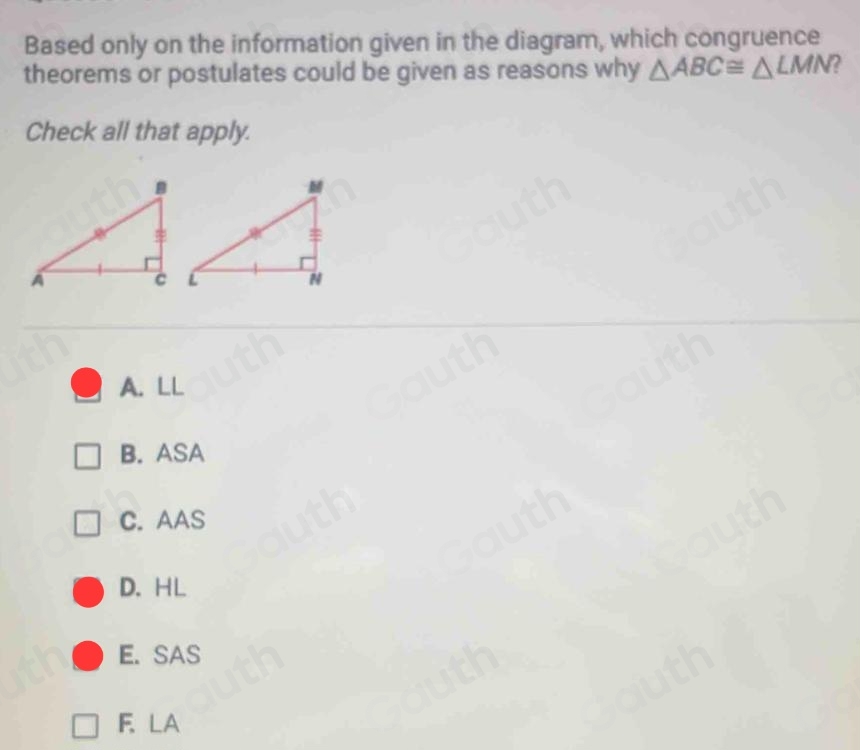 Solved: Based only on the information given in the diagram, which ...