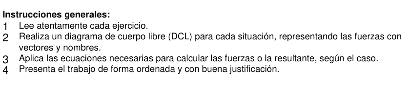 Resuelto:Instrucciones generales: 1 Lee atentamente cada ejercicio. 2 ...