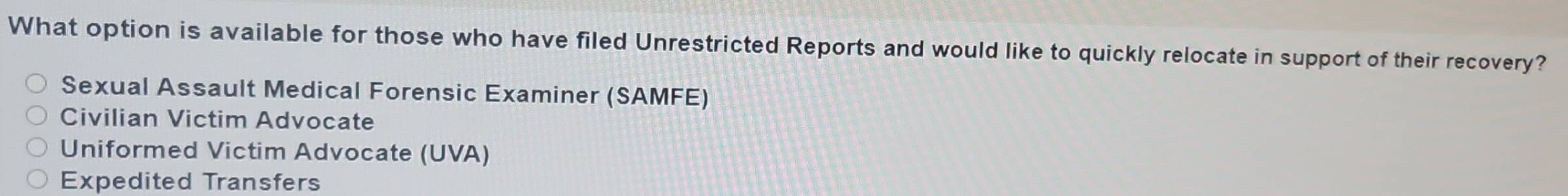 Solved: What option is available for those who have filed Unrestricted ...