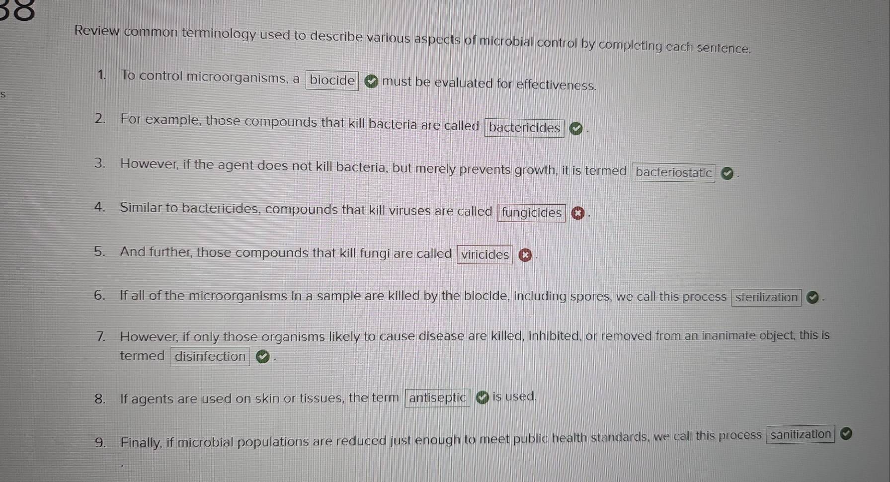Solved: Review common terminology used to describe various aspects of ...