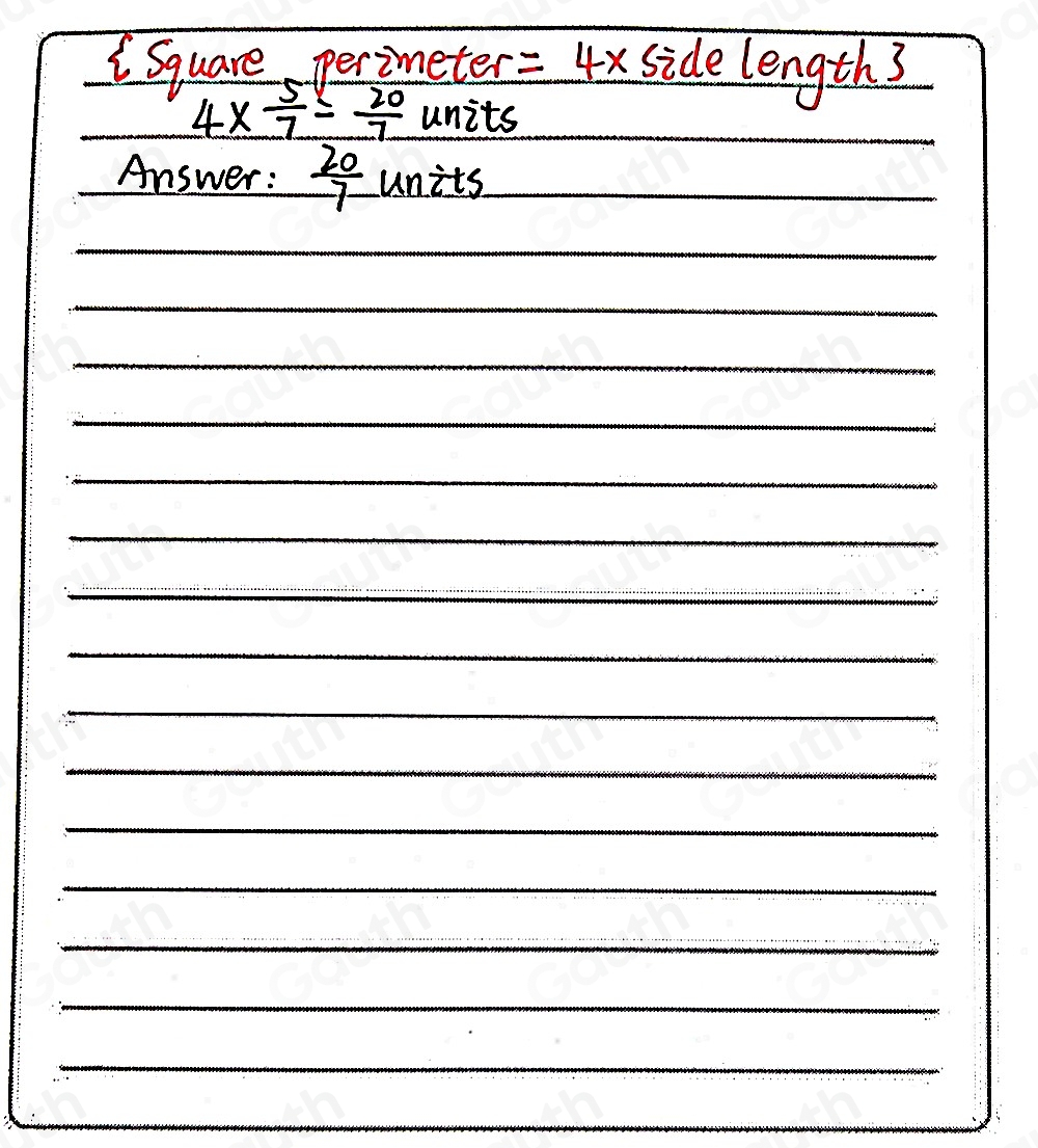 Solved: The expression 4x gives the perimeter of a square with a side ...