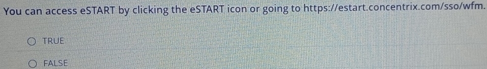 Solved: You can access eSTART by clicking the eSTART icon or going to ...