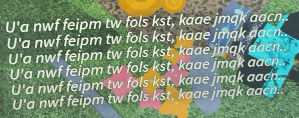 Solved: U'a nwf feipm tw fols kst, kaae jmqk aacn a 1 a nwf feipm tw ...