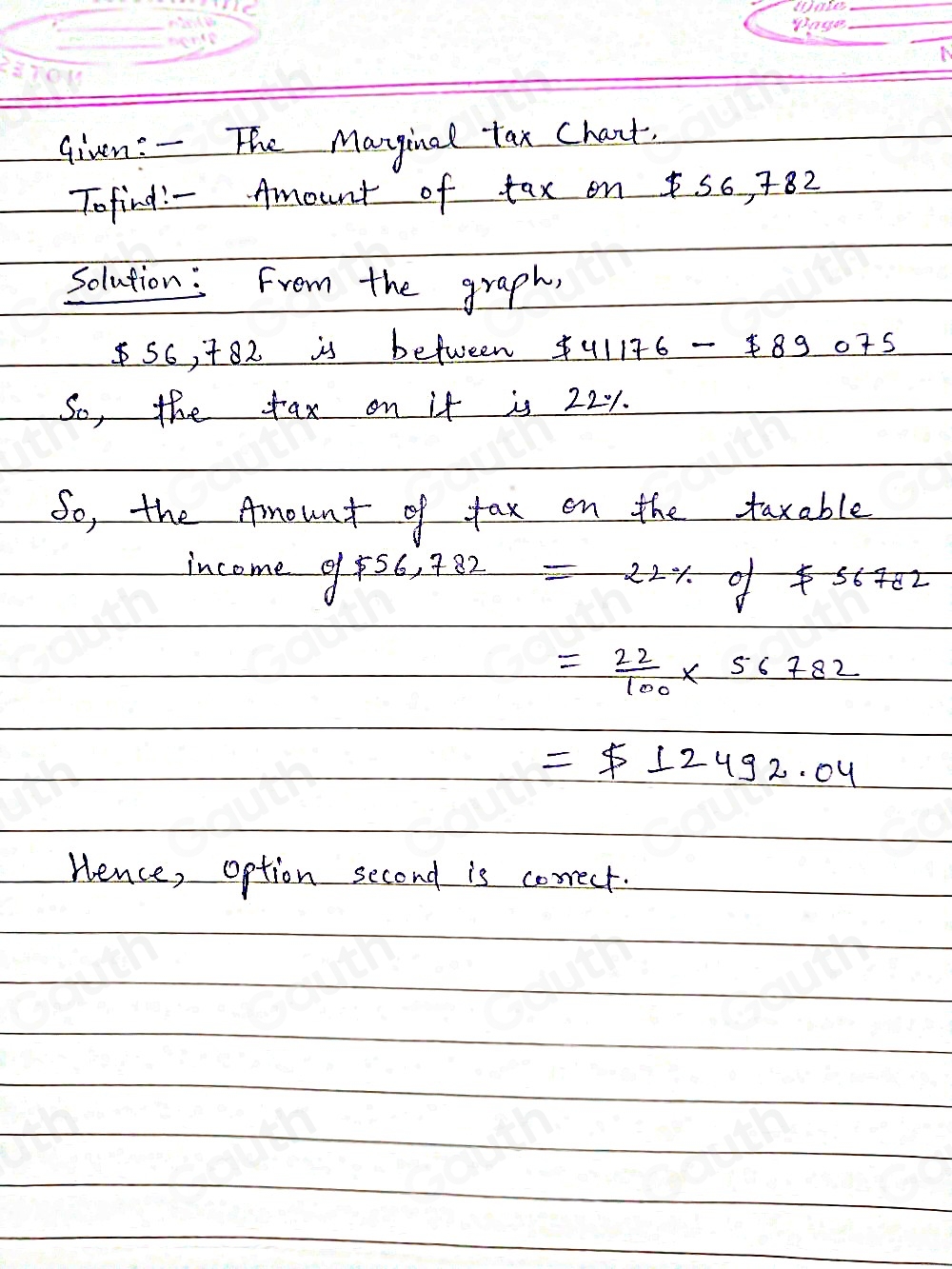 Solved: (Federal Income Taxes and Piecewise Functions LC) Use the ...