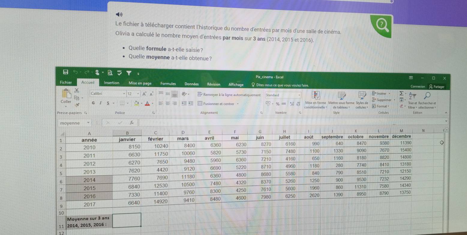 Résolu :Le fichier à télécharger contient l'historique du nombre d'entrées par mois d'une salle de