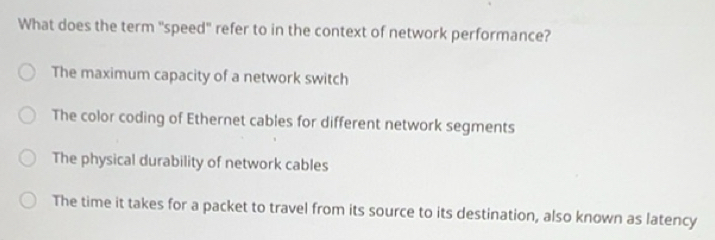 Solved: What does the term 