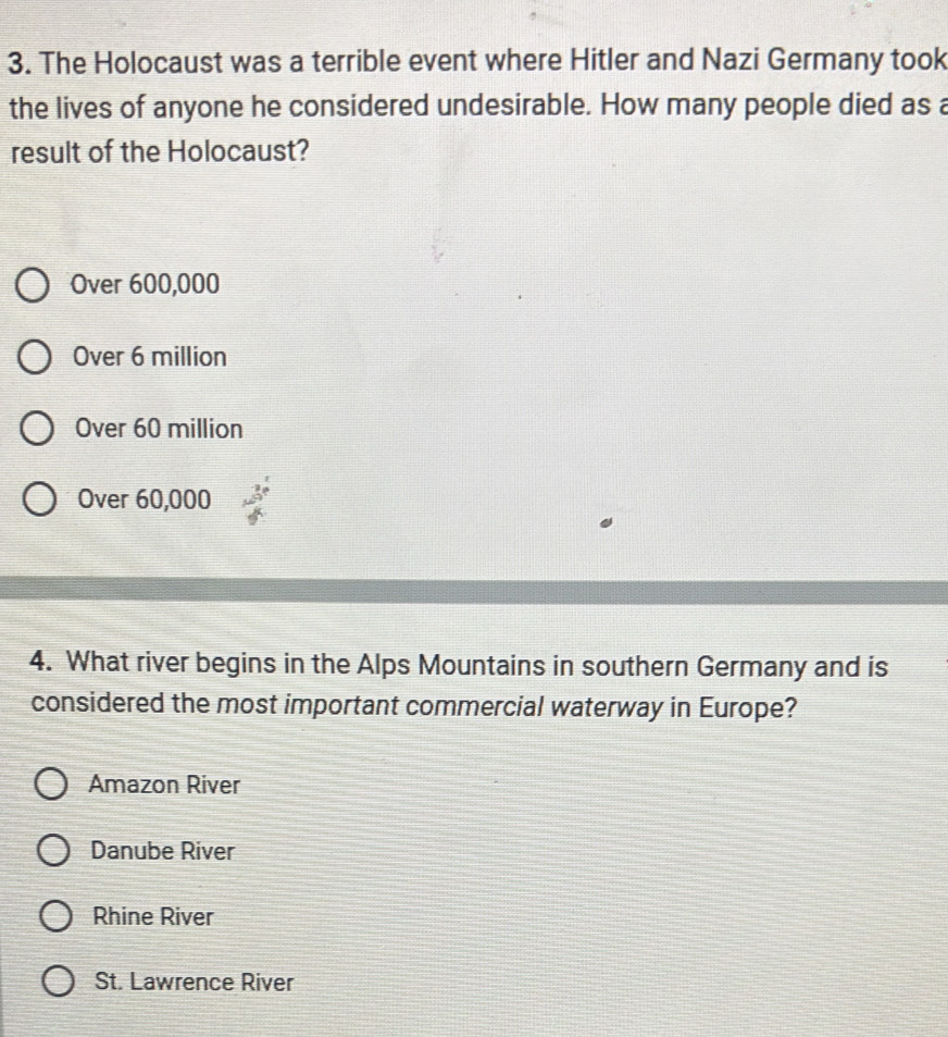Solved: The Holocaust was a terrible event where Hitler and Nazi ...