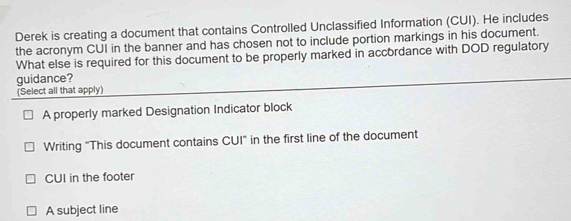 Solved: Derek is creating a document that contains Controlled ...