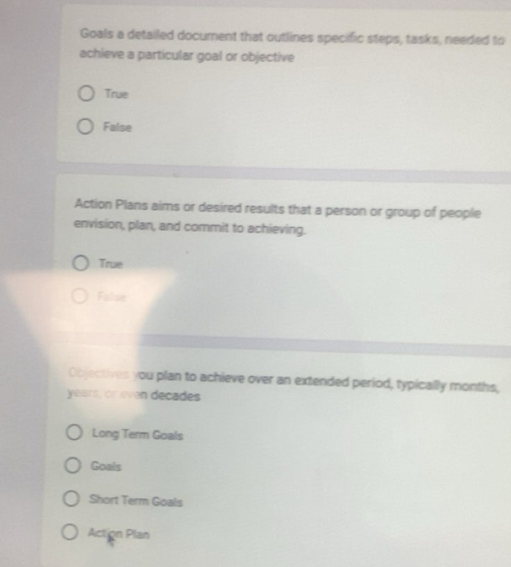 Solved: Goals a detailed document that outlines specific steps, tasks ...