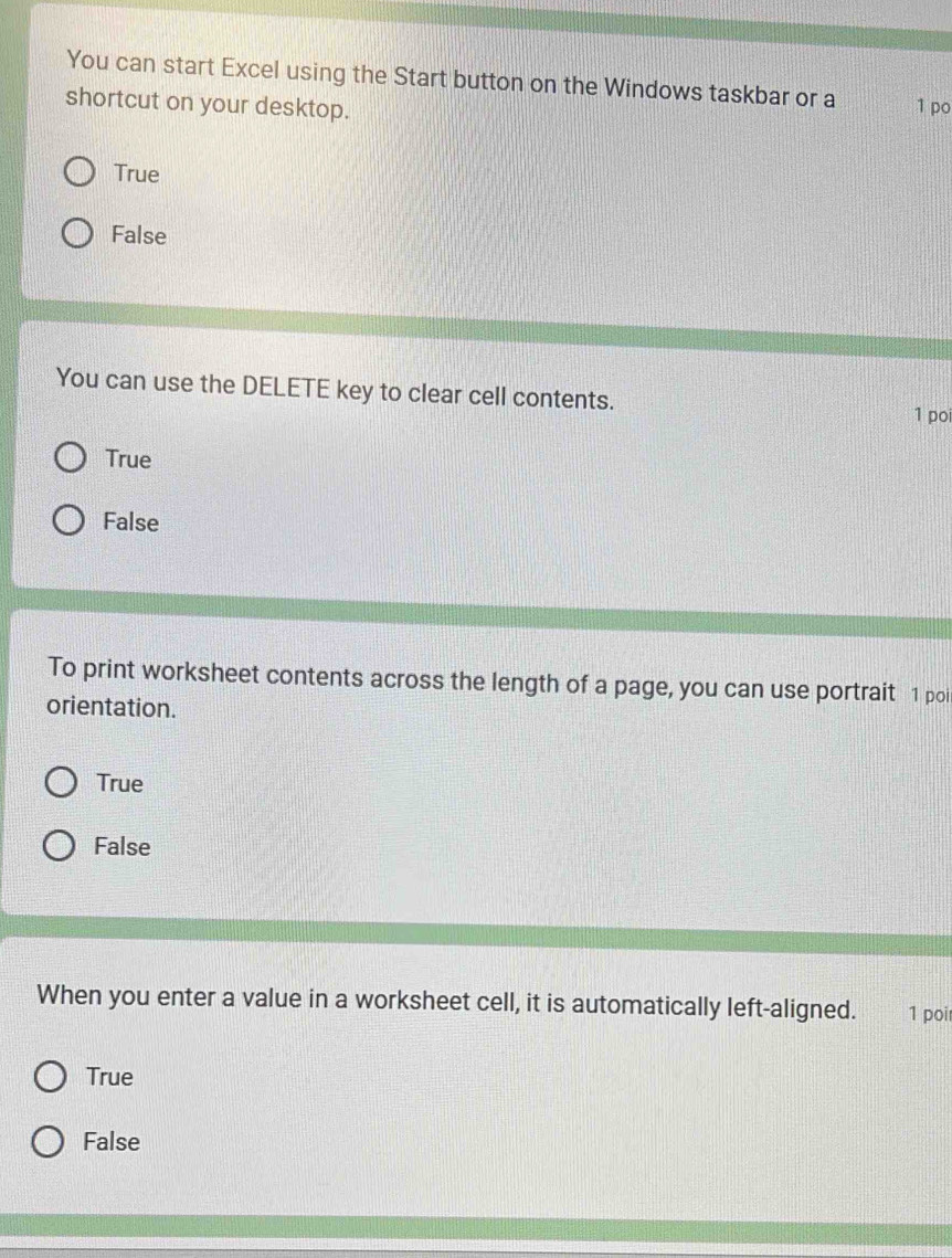 Solved: You can start Excel using the Start button on the Windows ...