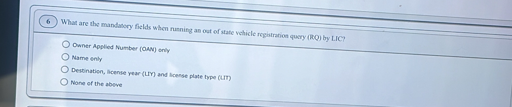 Solved: What are the mandatory fields when running an out of state ...