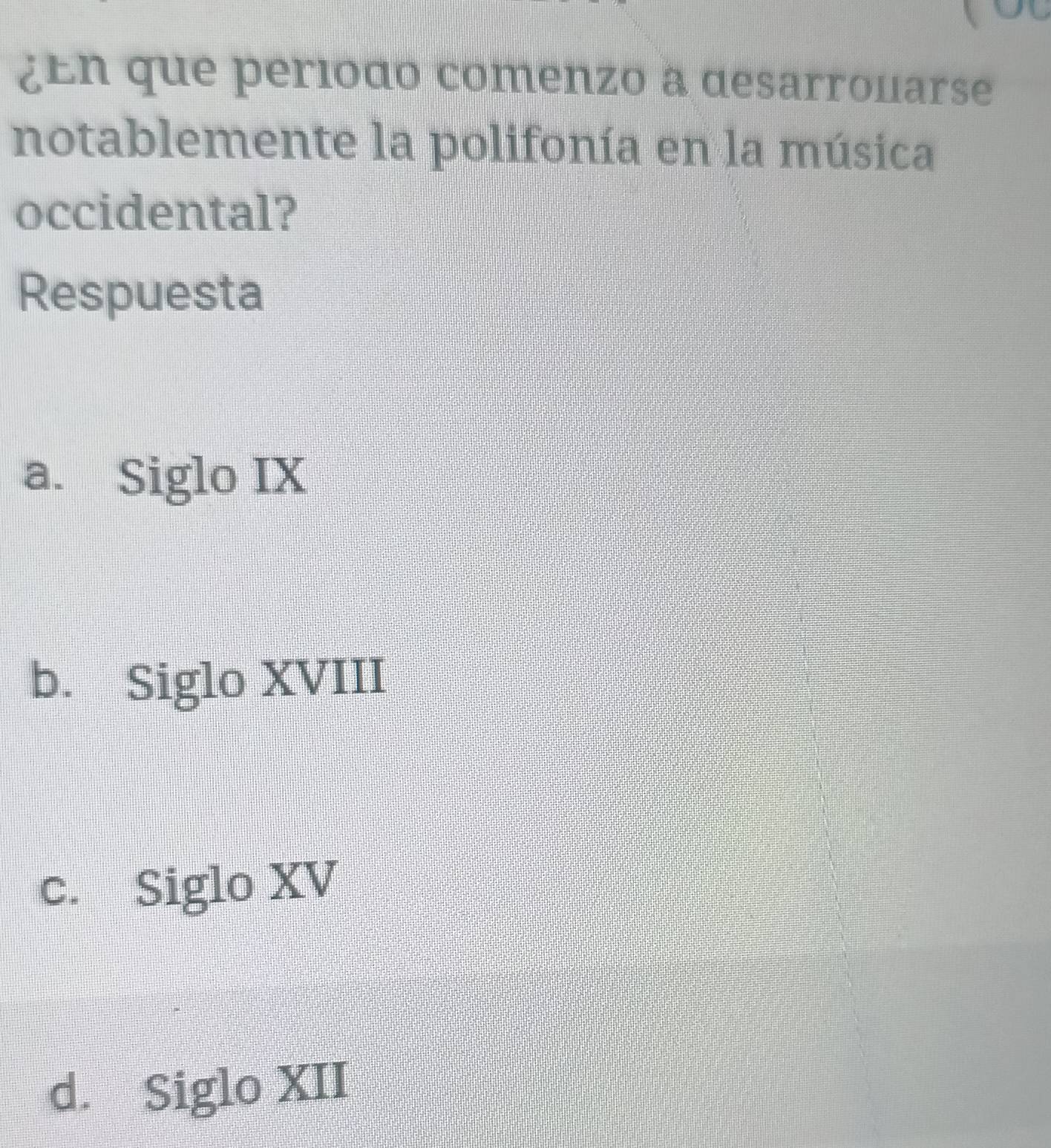 Resuelto:¿En que periodo comenzo a desarrouarse notablemente la ...