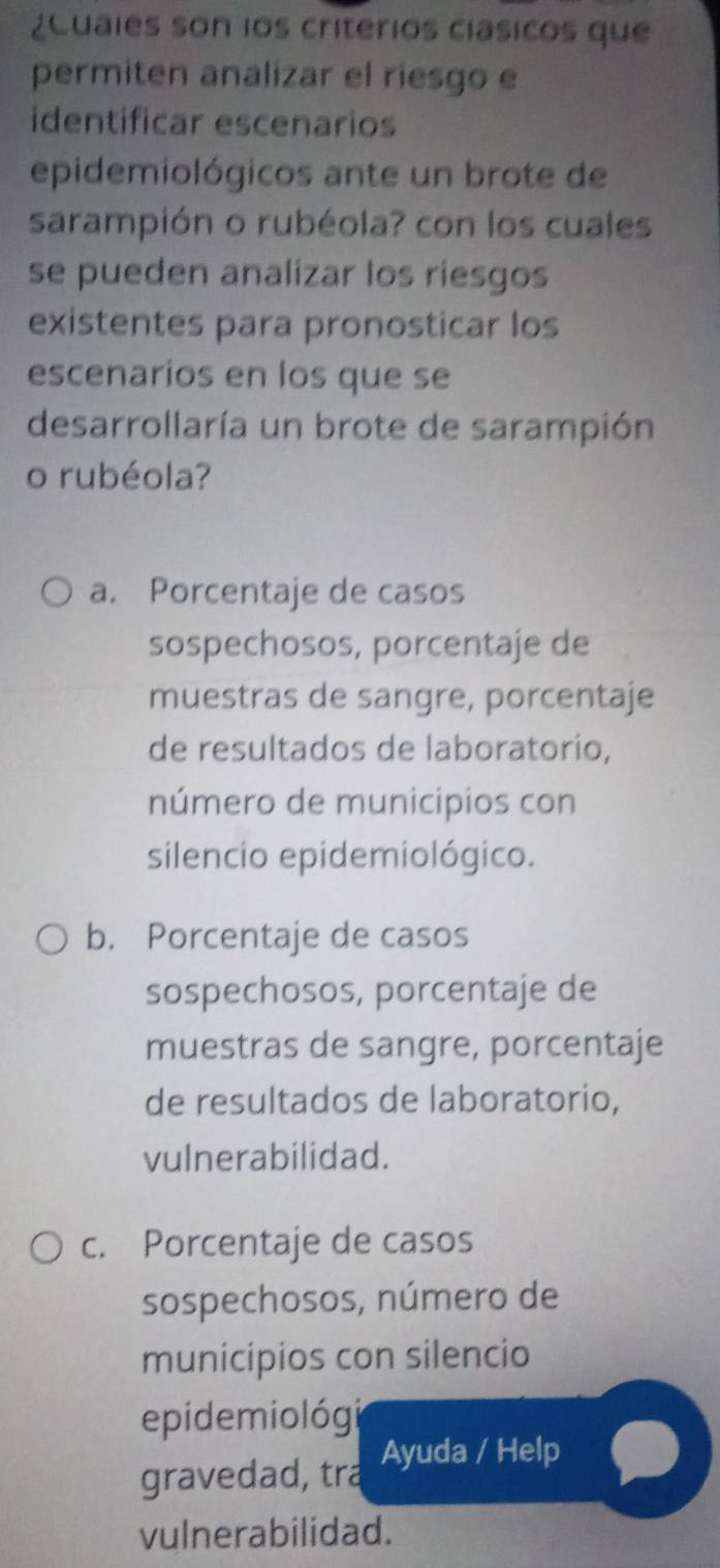 Resuelto:¿Quales son los criterios cíasicos que permiten analizar el ...