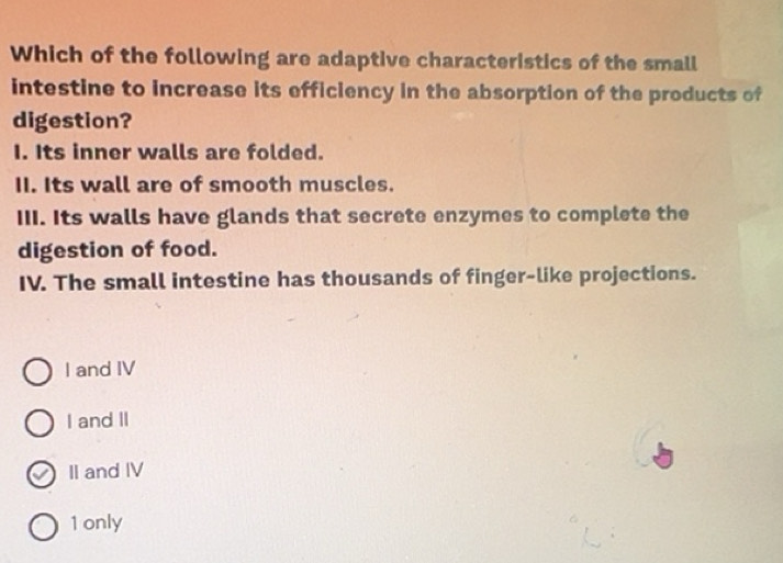 Selesai:Which of the following are adaptive characteristics of the ...