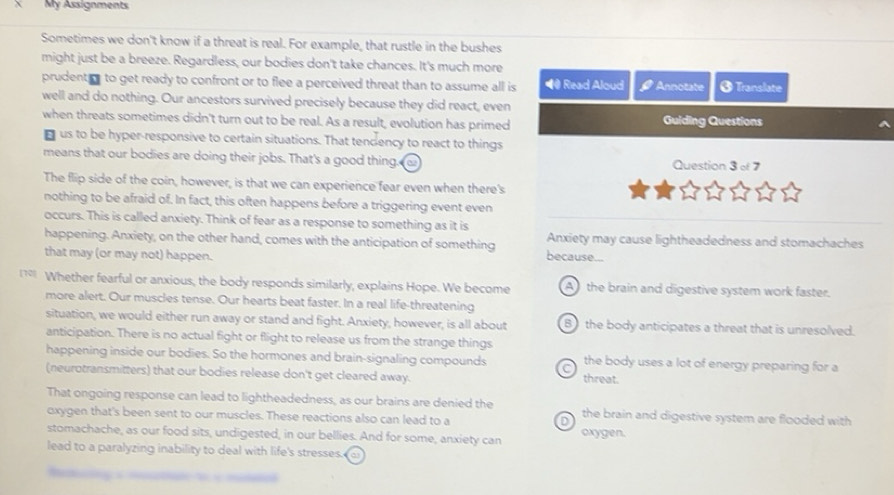 Solved: My Assignments Sometimes we don't know if a threat is real. For ...