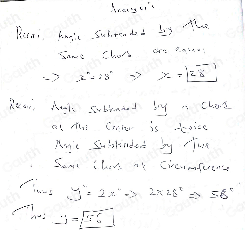 Solved: Label the yellow shaded angle in the diagram below with 28 ...
