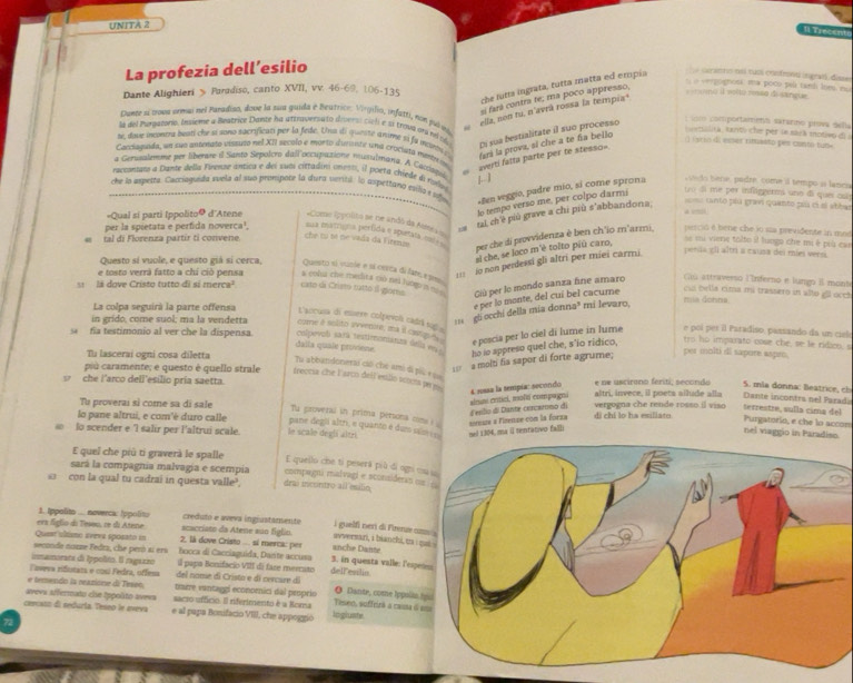 Risolto:UNITA 2 Tret La profezia dell’esilio caraono noí tuổi confrond ...