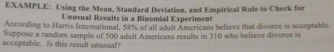 Solved: EXAMPLE: Using the Mean, Standard Deviation, and Empirical Rule ...